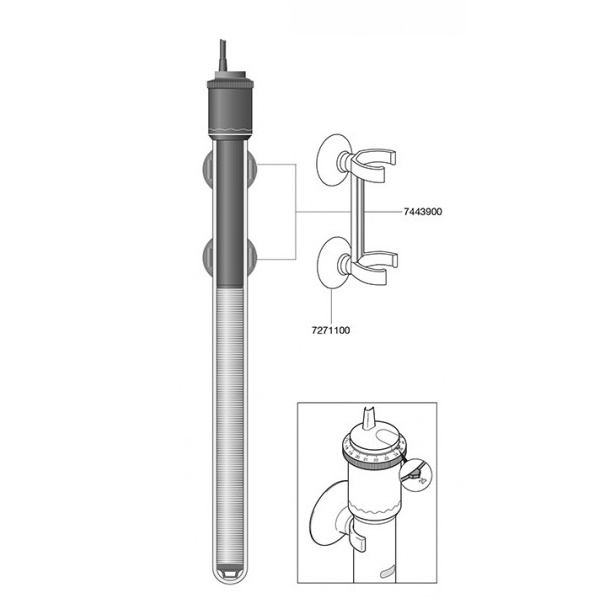 EHEIM THERMOCONTROL/AQUARIUM HEATER 100W | Pet Show Store